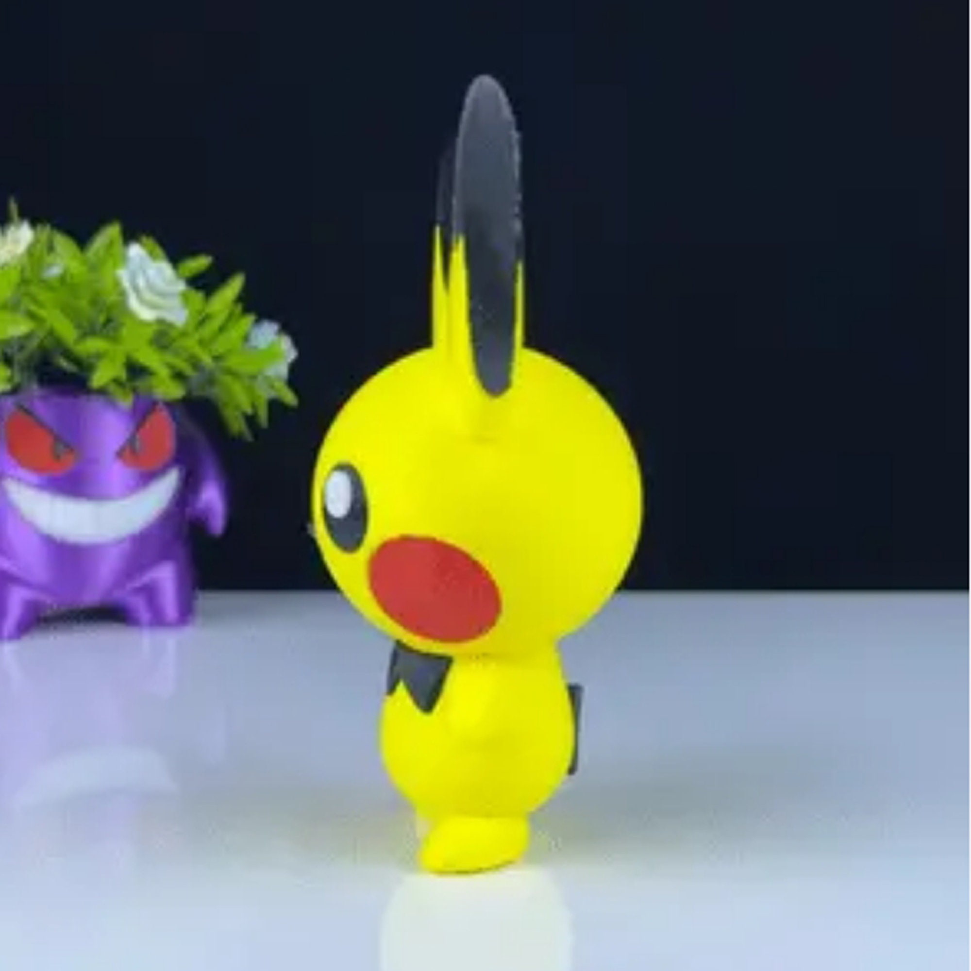 Pichu 3D Printed Model – Pokemon Game Collectible Figurine fan art desk ...